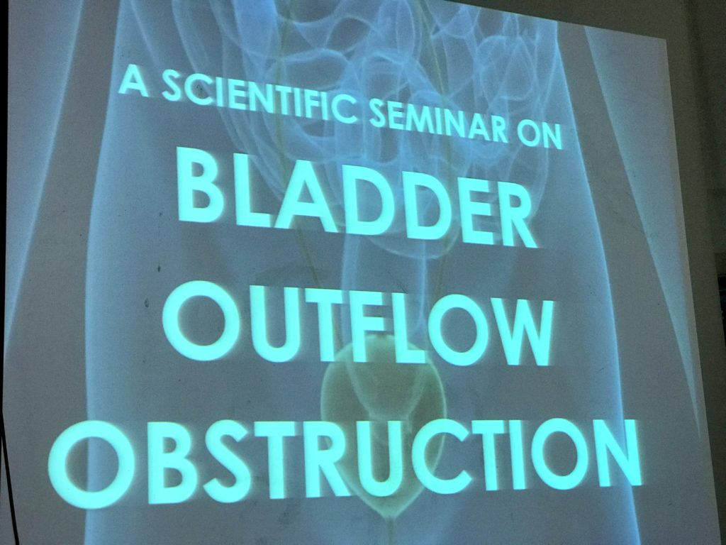The Scientific Seminar on “Bladder Outflow Obstruction” | Welcome to ...